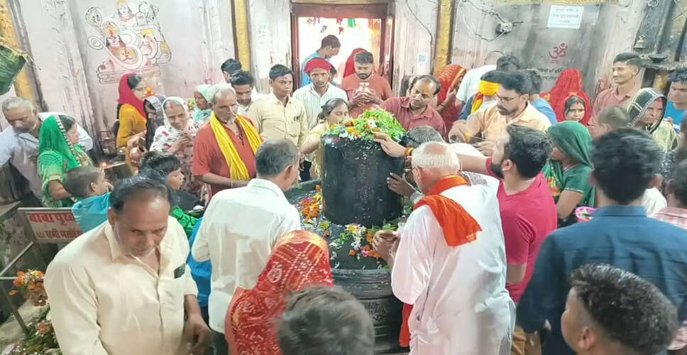 Pali श्रावण के पहले सोमवार पर मंदिरों में गूंजा हर-हर महादेव
